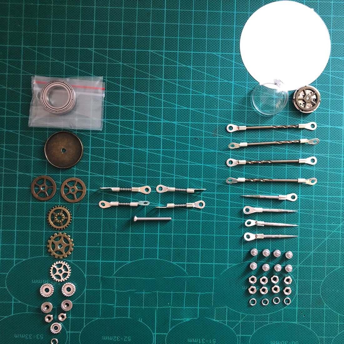 DIY Assembly 3D Metal Mechanical Maze Castle Puzzle Toy