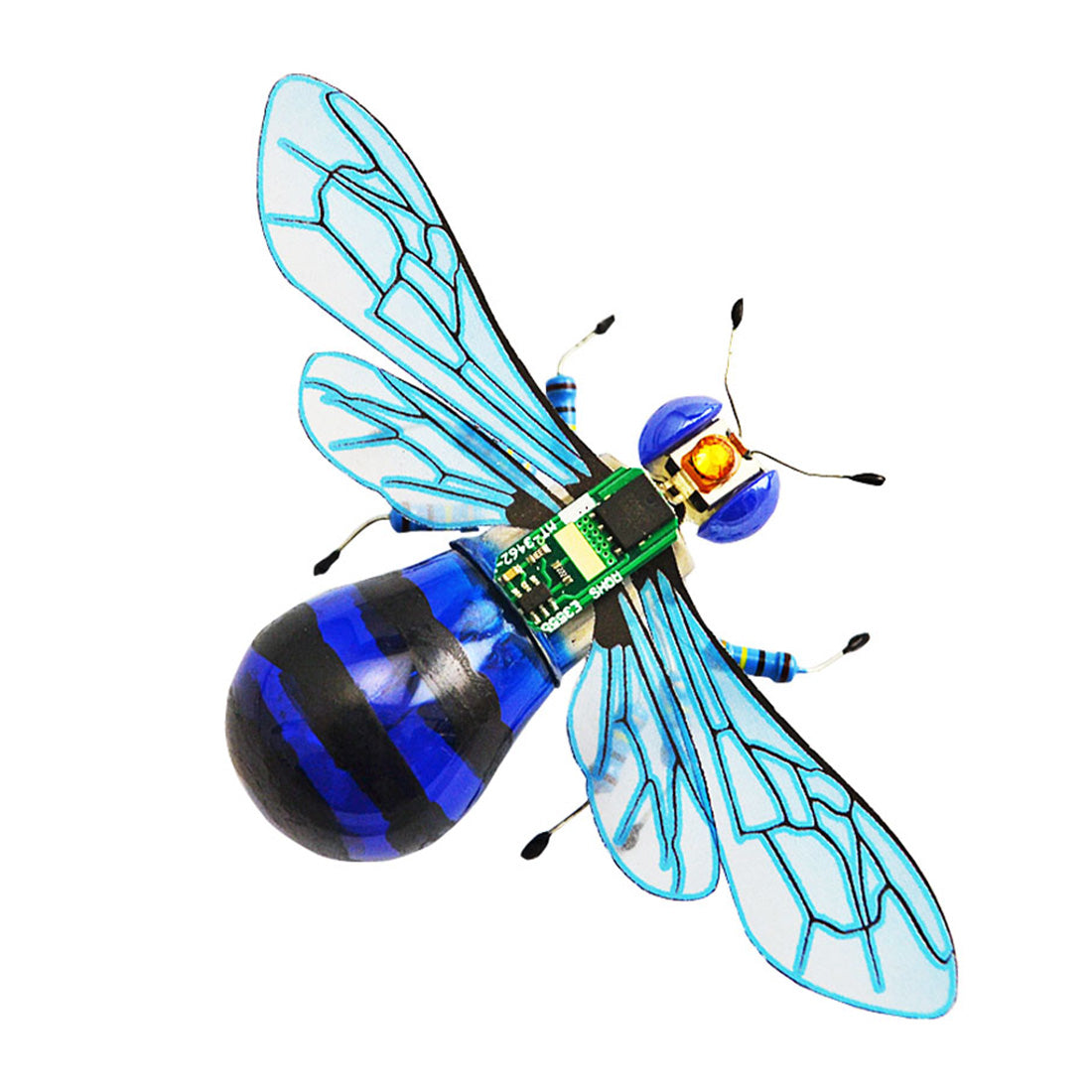 DIY Insect Toys Set Bee Spider Mosquito Electronic Handmade Model Kits