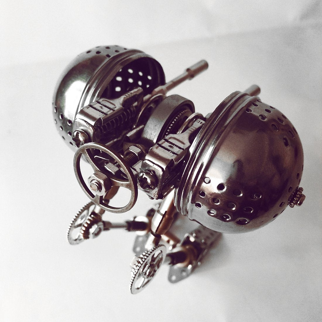 DIY Metal Assembly Mechanical Ball Robot Puzzle Model Kit