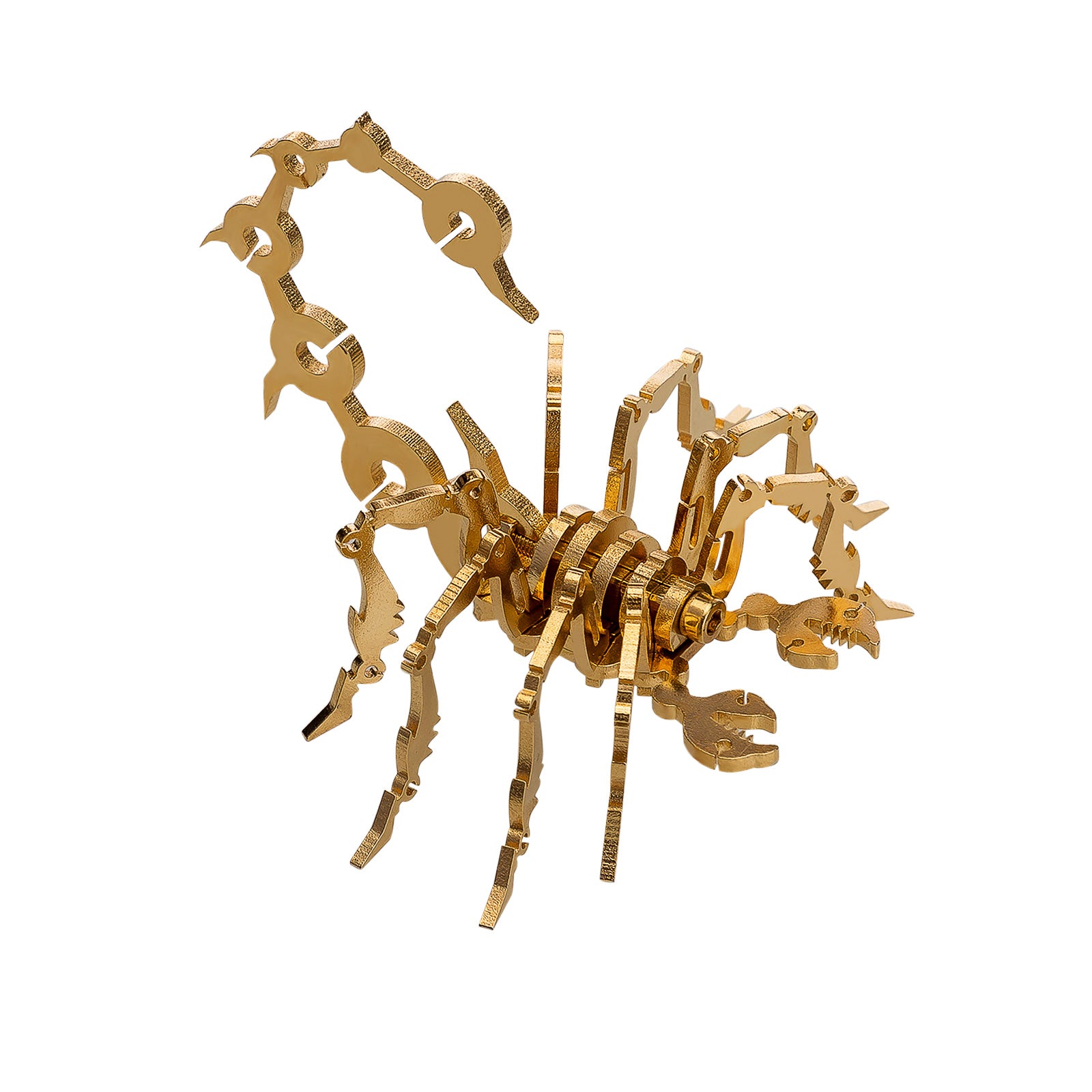 DIY Stainless Steel Metal Little Scorpion Puzzle Assembly Model