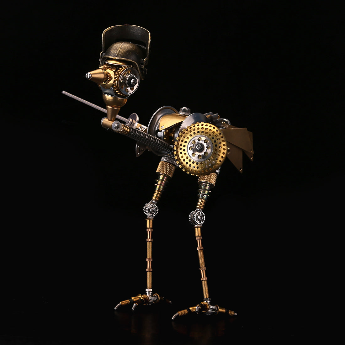 Medieval Steampunk Knight Emu Bird with Sword and Shield 250PCS 3D Met