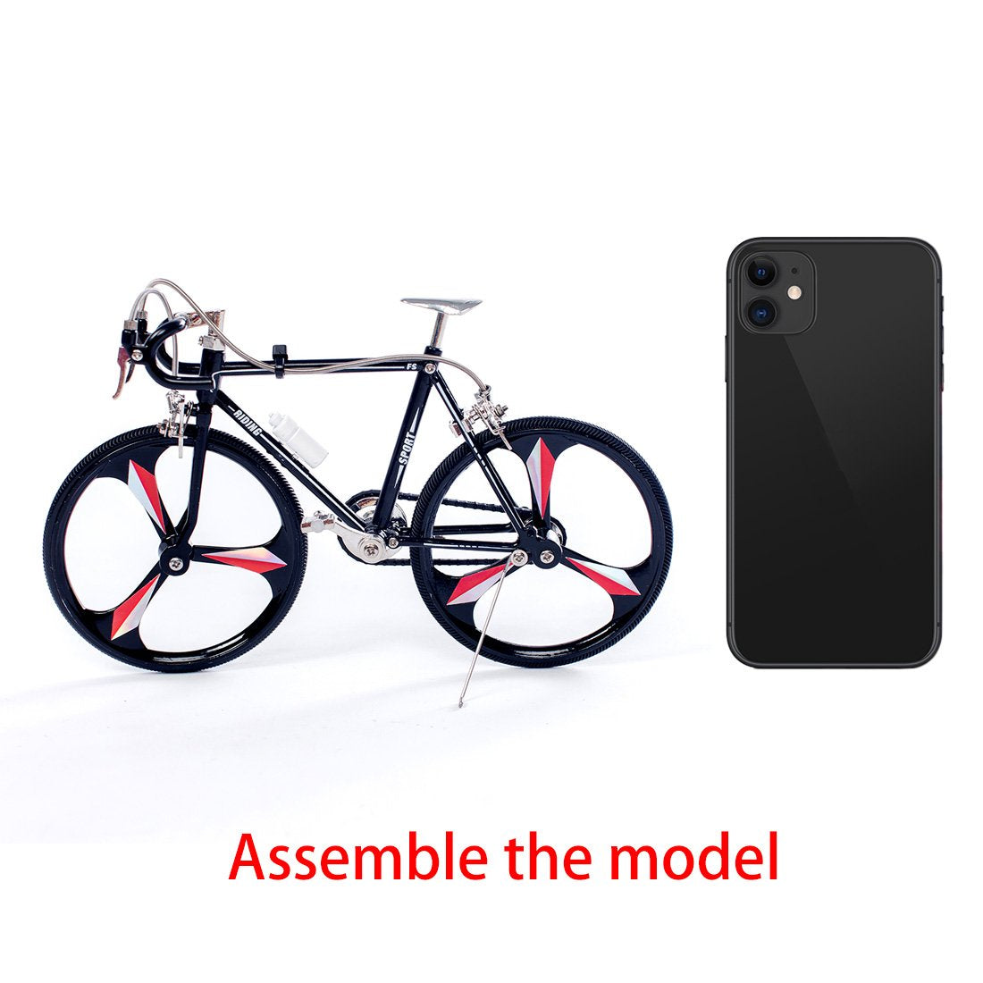 Metal DIY Racing Bike Cycling Bicycle Sports Assembly Model Kit