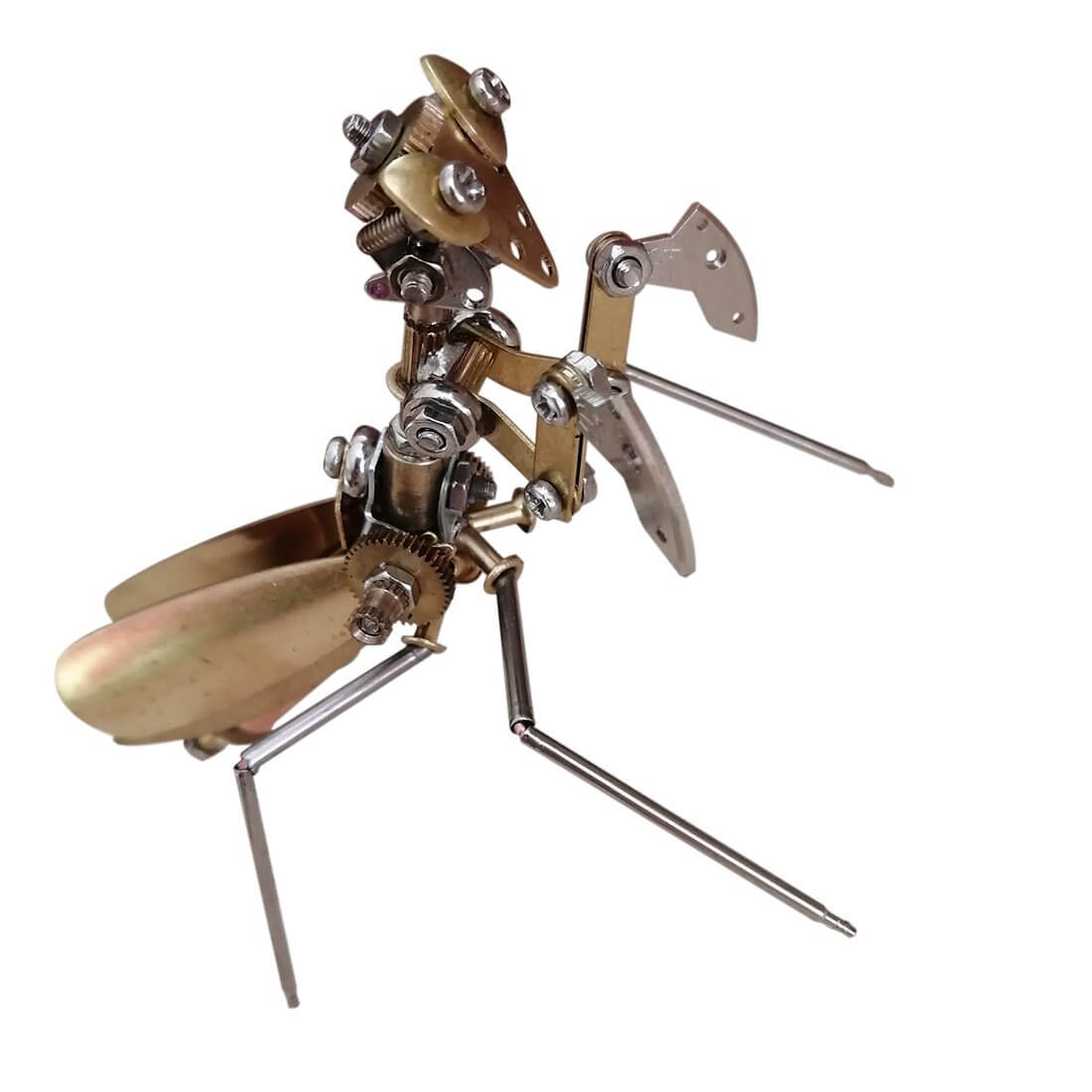 3d Metal Mechanical Insect Model Mecha Mantis Scorpion Bee