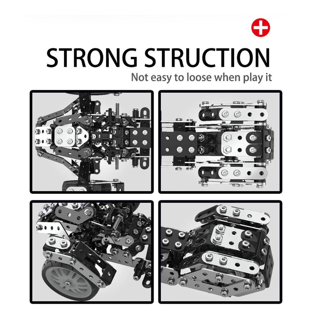 Motorcycle Assembly Model DIY Inverted Tricycle Puzzle Toy Screw Kit