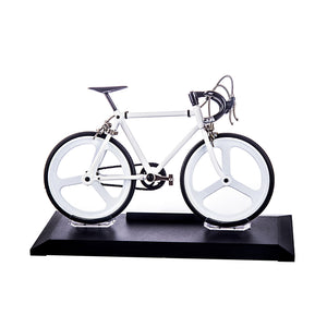 Road Bike Model Metal Assembly Bicycle Kit 1/8 Simulation Bike Toy
