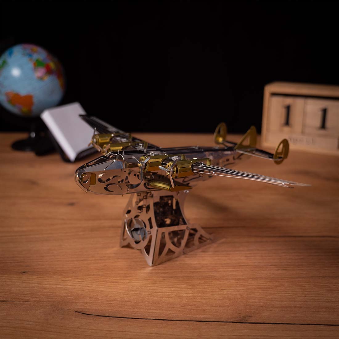 Splashing Dreamer Aircraft Model 314 Airplane DIY Metal Puzzle Assembl