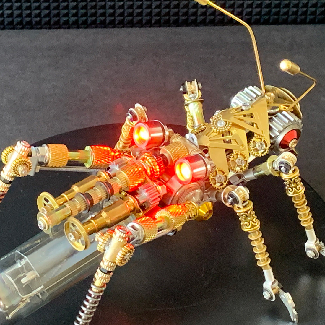Steampunk Clockpunk Mechanical Locust Bug 3D Metal Kits