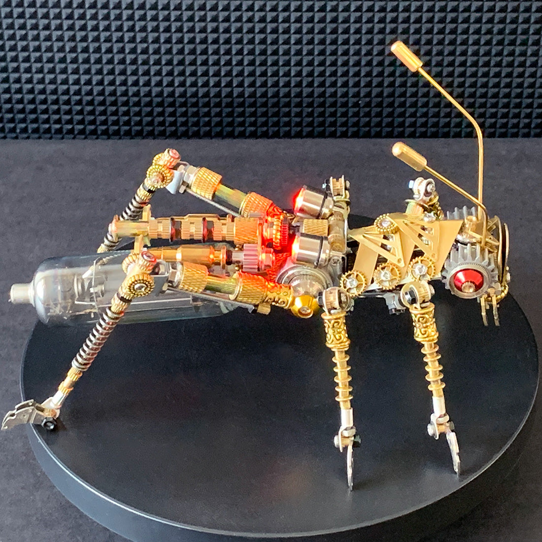 Steampunk Clockpunk Mechanical Locust Bug 3D Metal Kits