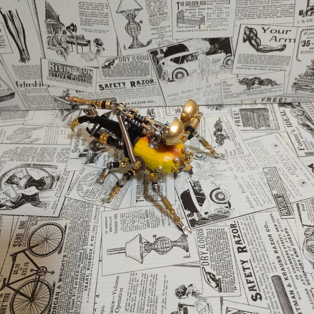 Steampunk Dynastes Rover Metal Model