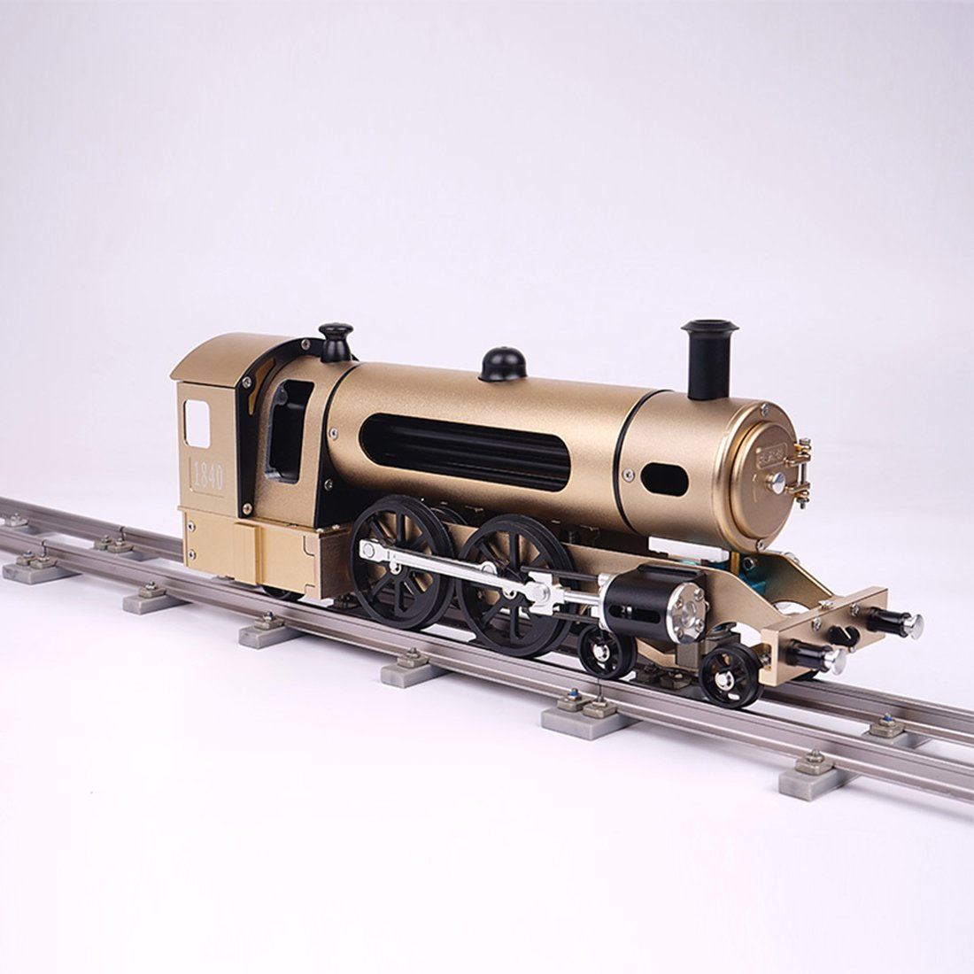 Teching Assembly Electric Steam Locomotive Train Model Toy Gifts for A
