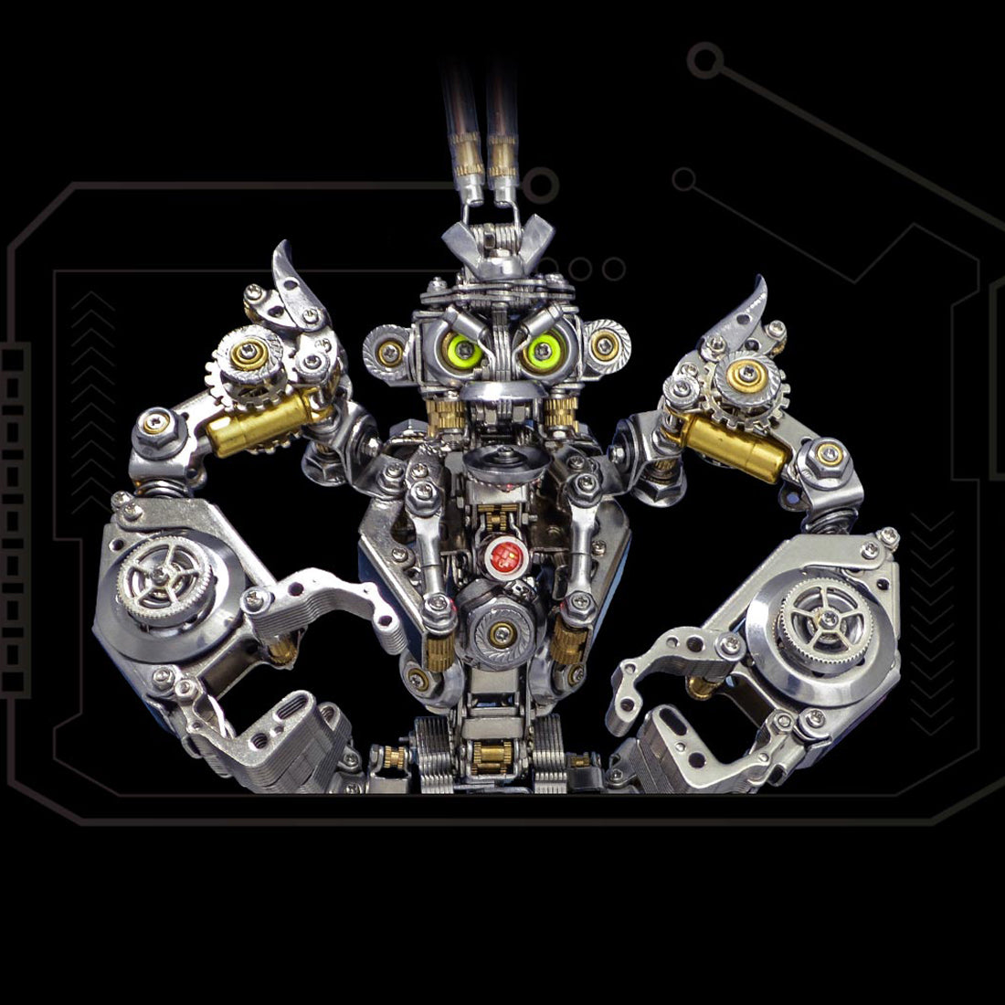 The Monkey King Metal Transforming Mech Model Kit Wukong
