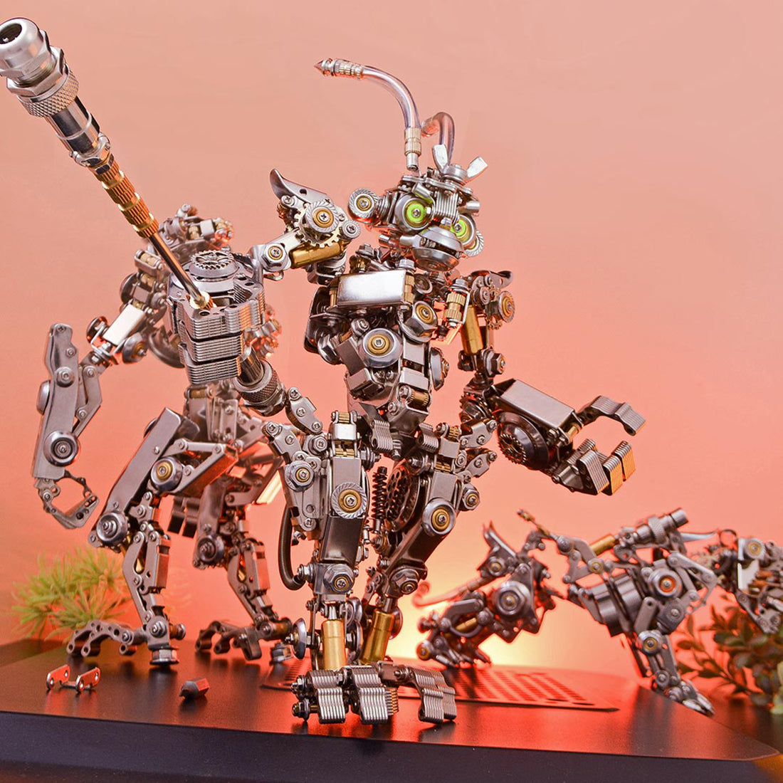 The Monkey King Metal Transforming Mech Model Kit Wukong