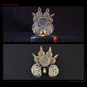 Tiger Paw Base 100PCS+ 3D Metal Model Kits Assembly DIY with Light