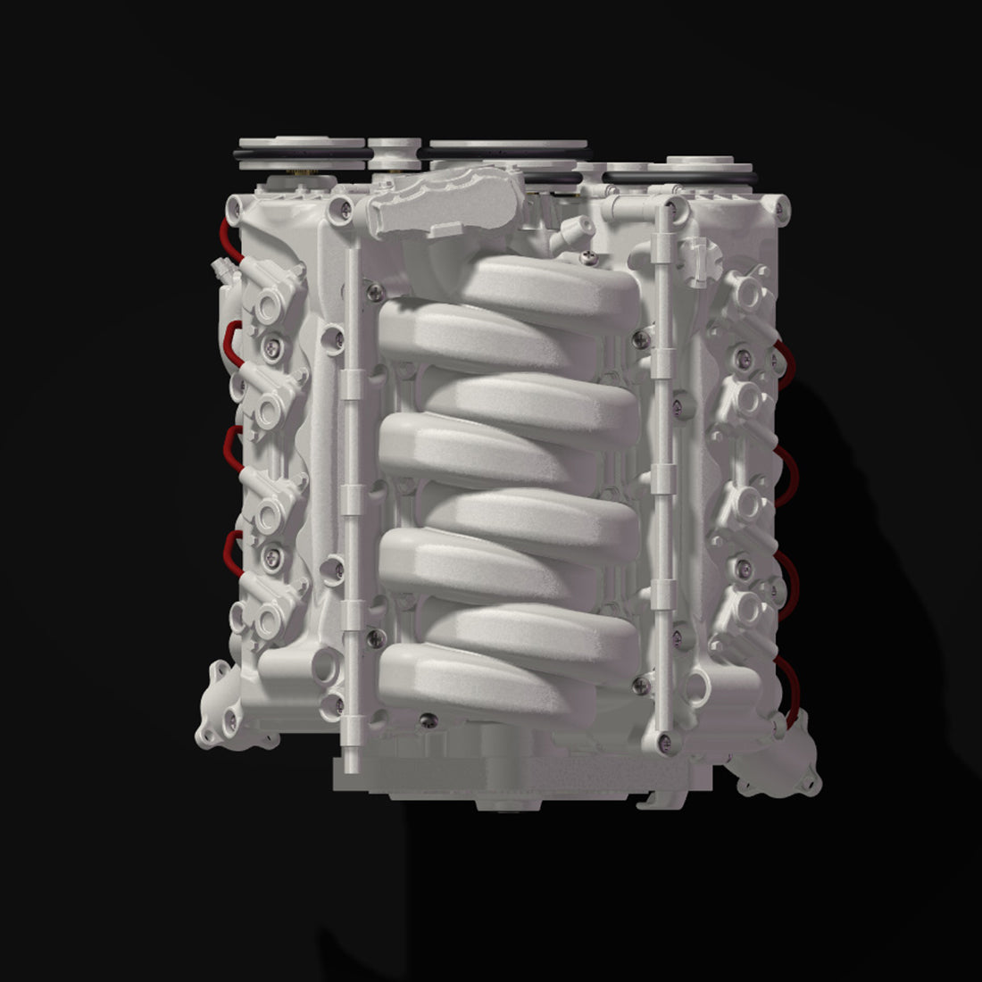 MAD RC V8 Engine Internal Combustion Engine Model Original Color