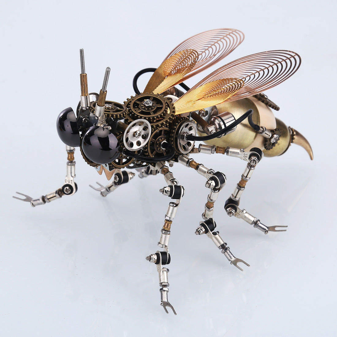 Metal Mechanical Steampunk Wasp Model kits for Adults | Moyustore