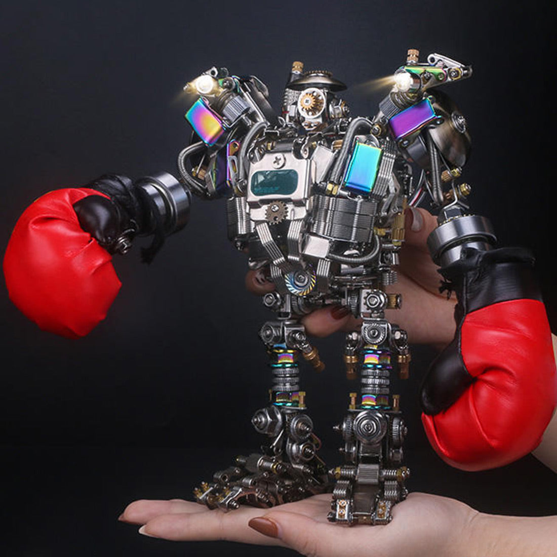 Boxer Mech DIY Metal Assembly Building Kit 880Pcs+ Wireless Bluetooth