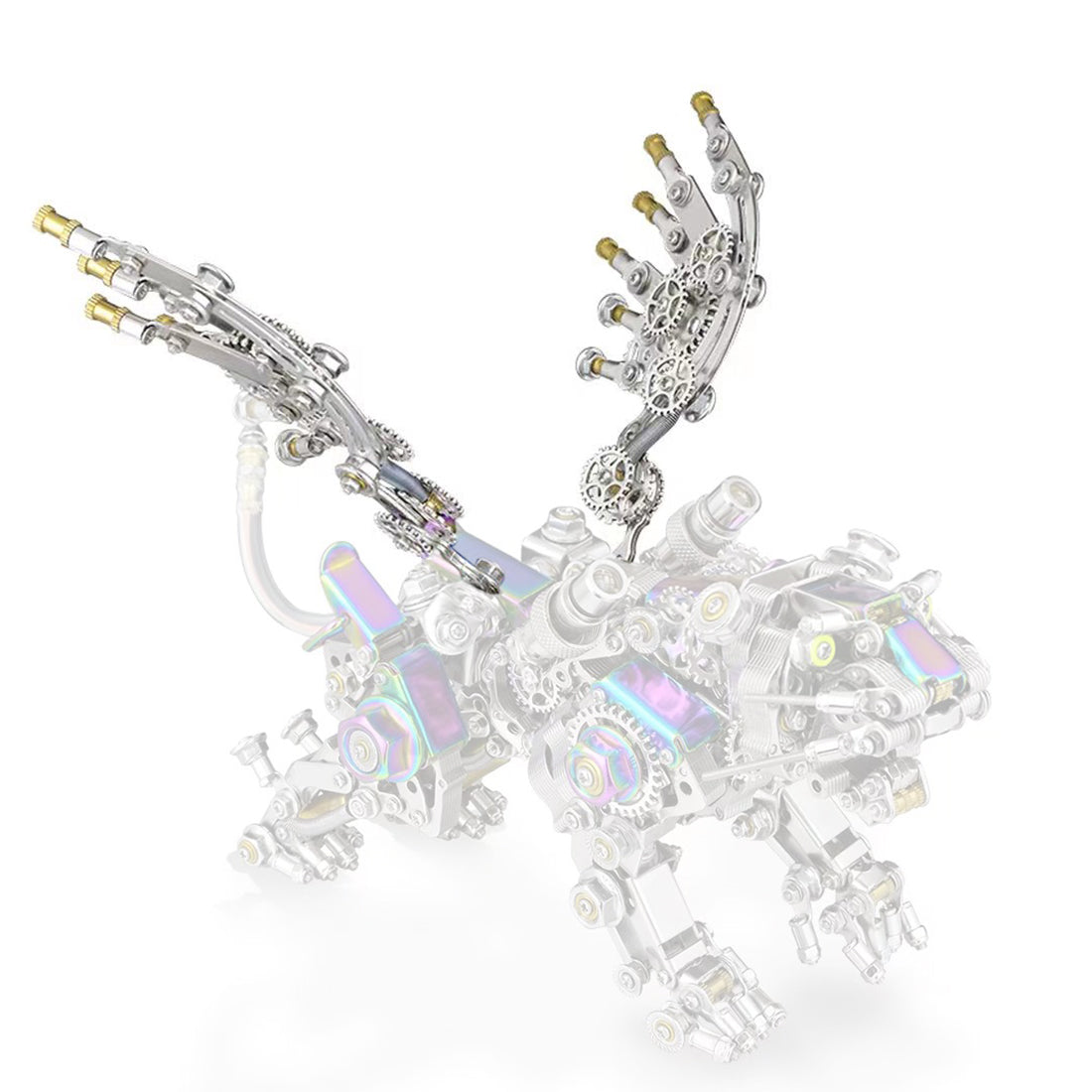 Extinct Smilodon Saber Tooth Tiger 650PCS+ 3D Metal Model Kits for Adu