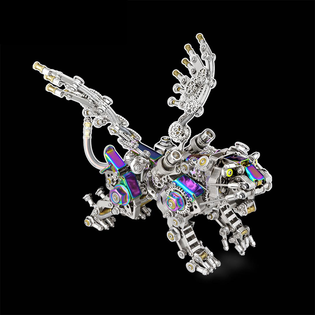 Extinct Smilodon Saber Tooth Tiger 650PCS+ 3D Metal Model Kits for Adu